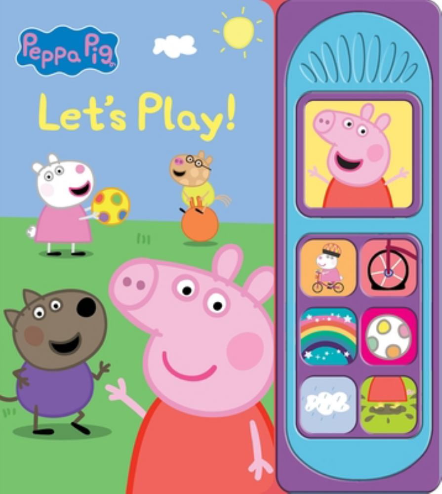 Peppa Pig: Let's Play! Sound Book (Board Book) - Walmart.com