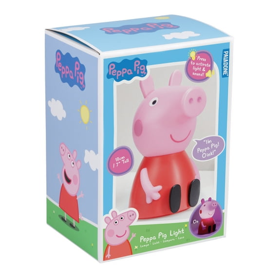 Peppa Pig, Light With Sound, 7 inch, Night Light for Kids - Walmart.com