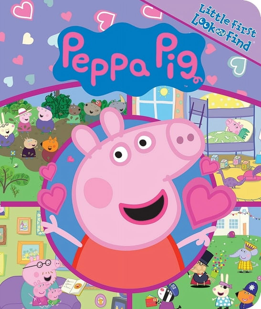 Peppa Pig: Little First Look and Find, (Board Book) - Walmart.com