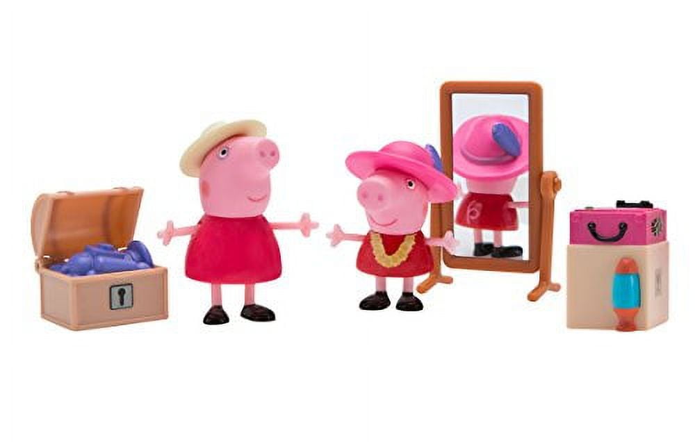 Peppa Pig Little Rooms Attic Granny Pig, Peppa and Grandma Pig ...