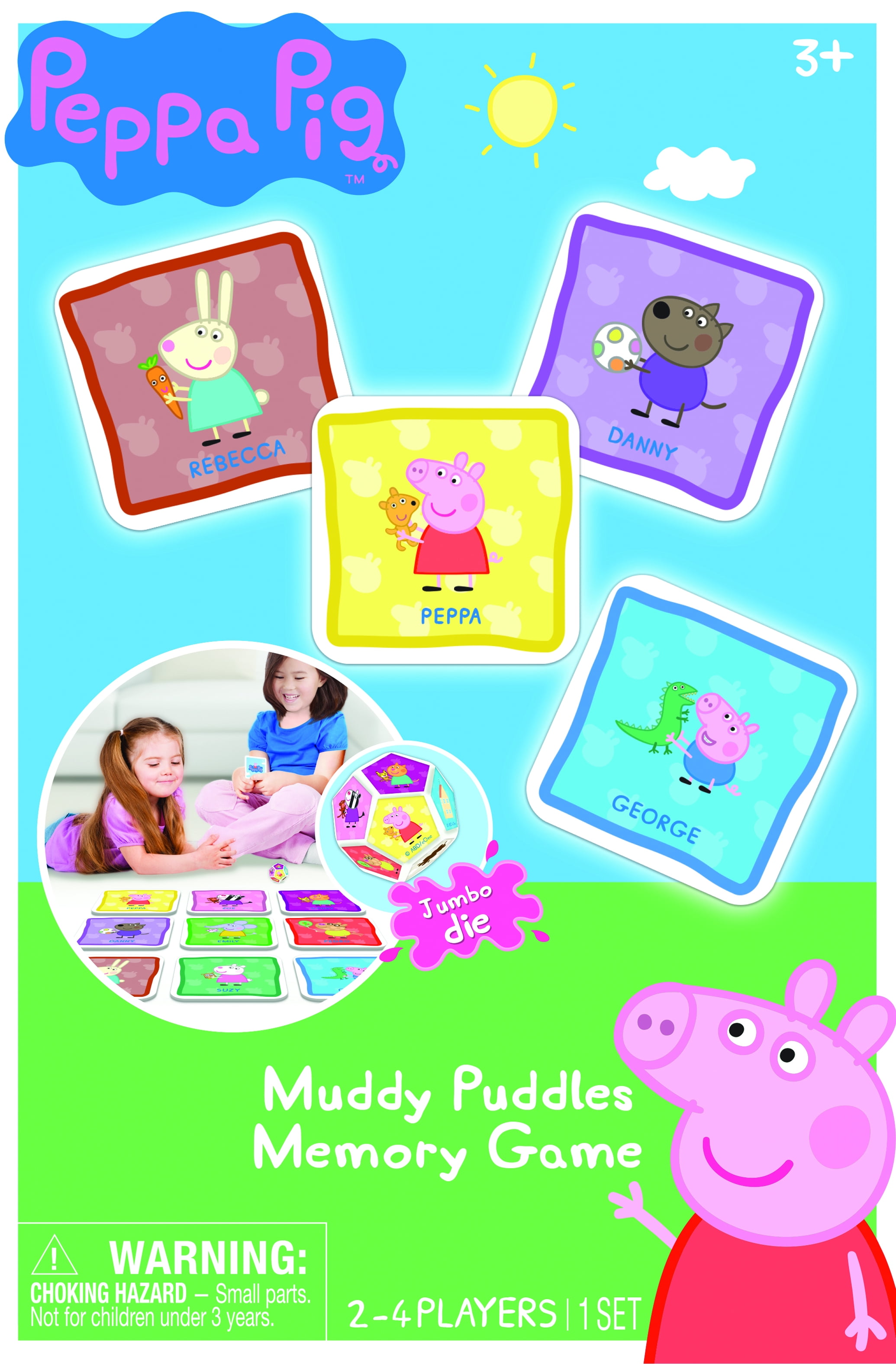 Peppa Pig Muddy Puddles Memory Game - Walmart.com