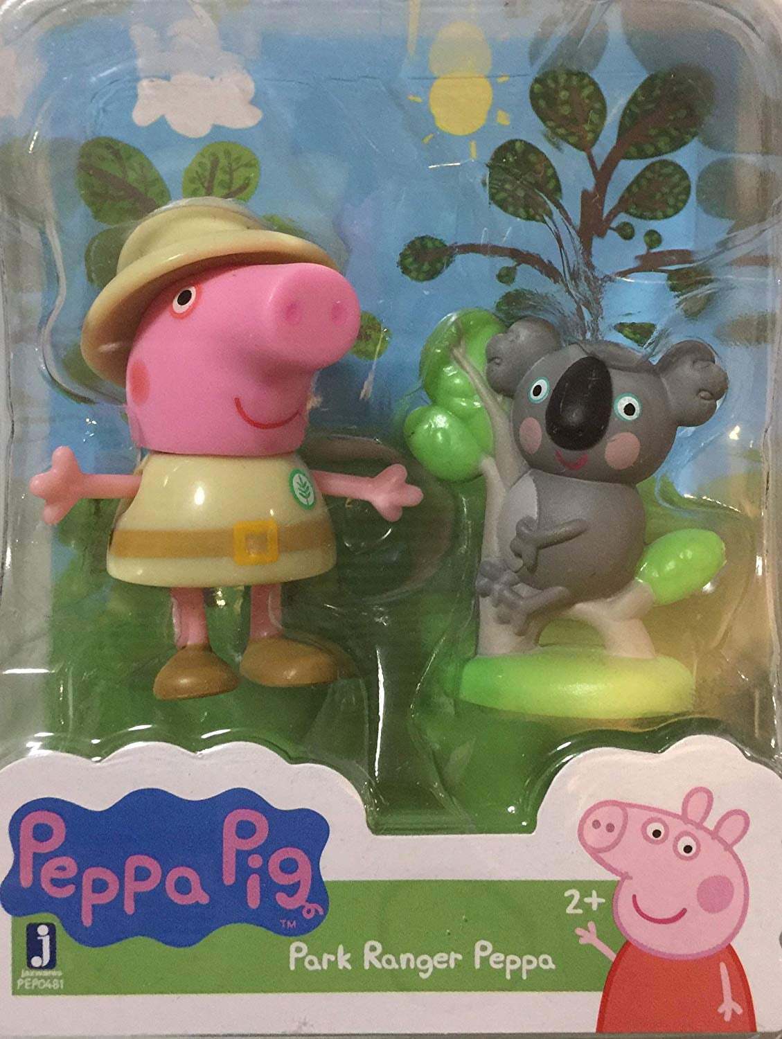 Peppa Pig Park Ranger Peppa & Koala - Walmart.com