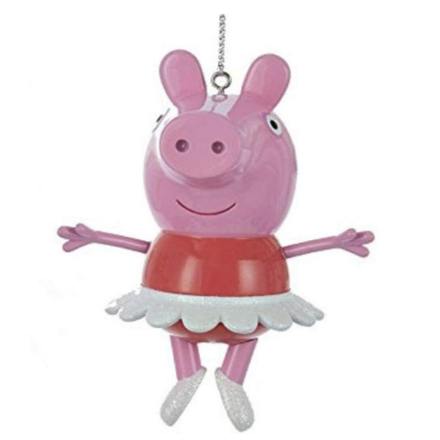 Peppa Pig Peppa Ballet Ornament - Walmart.com