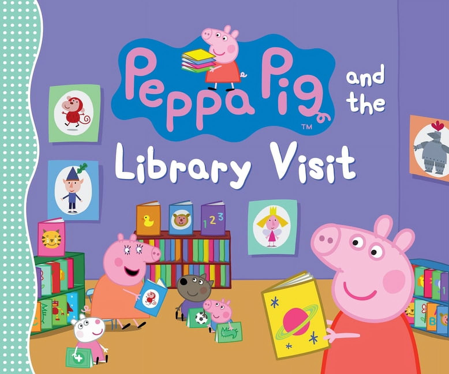 Peppa Pig Peppa Pig and the Library Visit: (Children's Picture Book ...