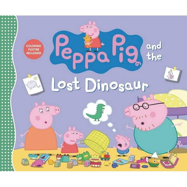 Peppa Pig Peppa Pig and the Lost Dinosaur, (Hardcover) - Walmart.com