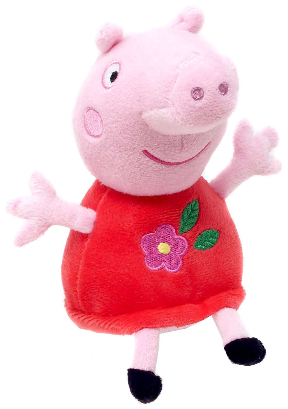 Peppa Pig Peppa Plush (Flower Shirt) - Walmart.com