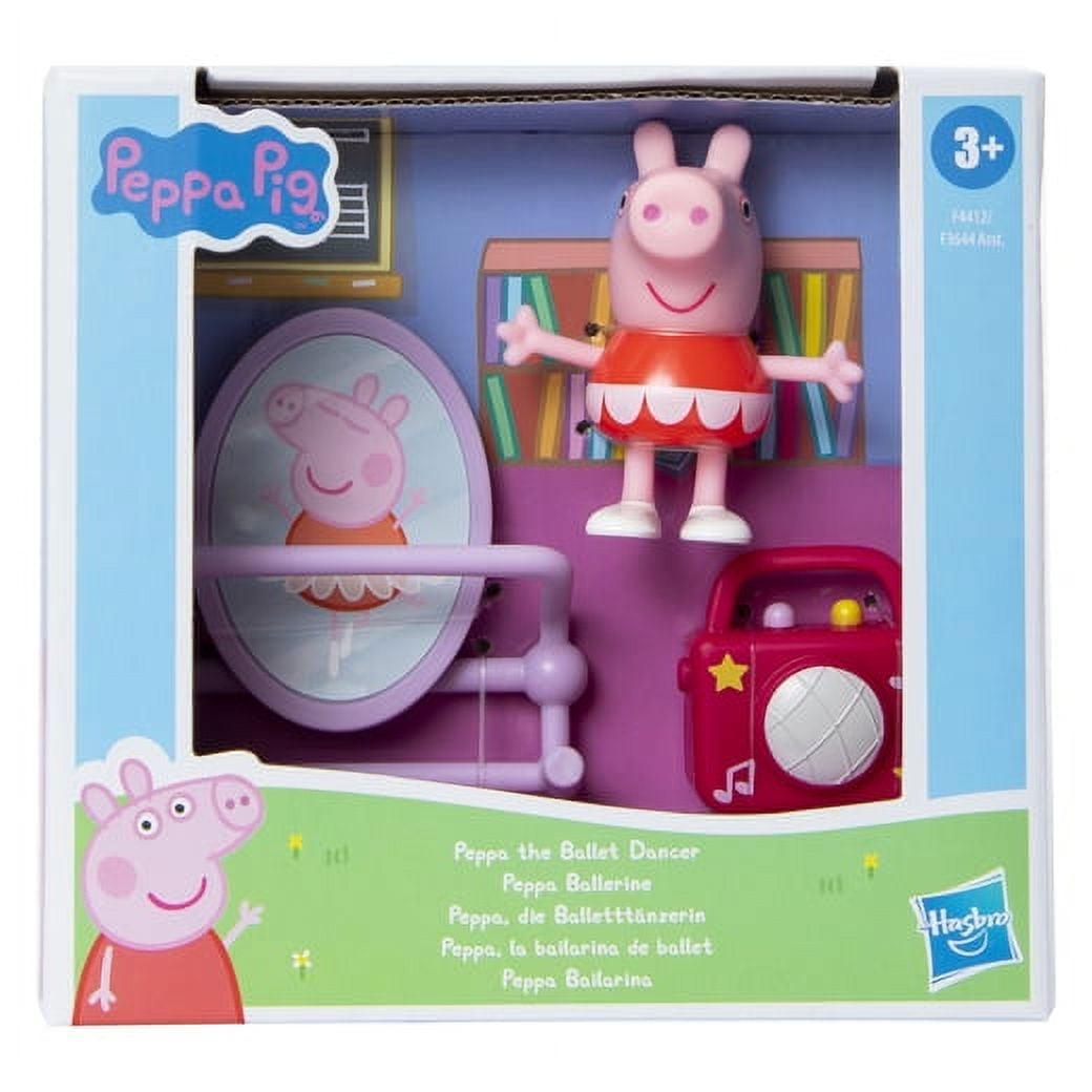 Peppa Pig ~ Peppa The Ballet Dancer Play Set - Walmart.com
