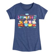 Peppa Pig Girls Pretty Peppa T-Shirt White Sizes 3T-8 - Walmart.com