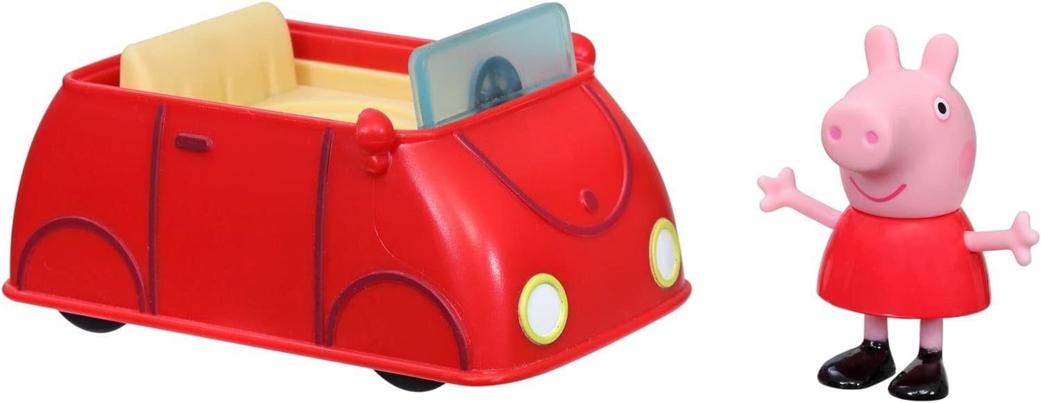Peppa Pig, Little Red Car Toy, 3-inch Figure, Includes Peppa - Walmart.com