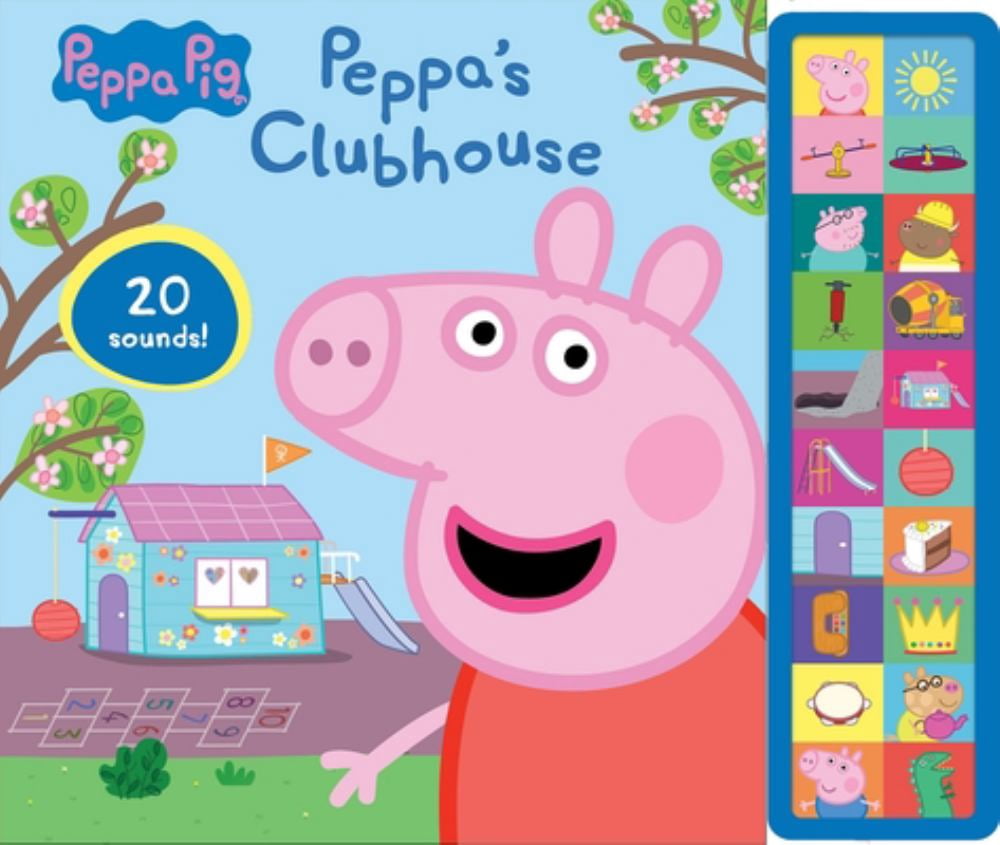 PHOENIX INTL: Peppa Pig: Peppa's Clubhouse Sound Book, Hardcover ...
