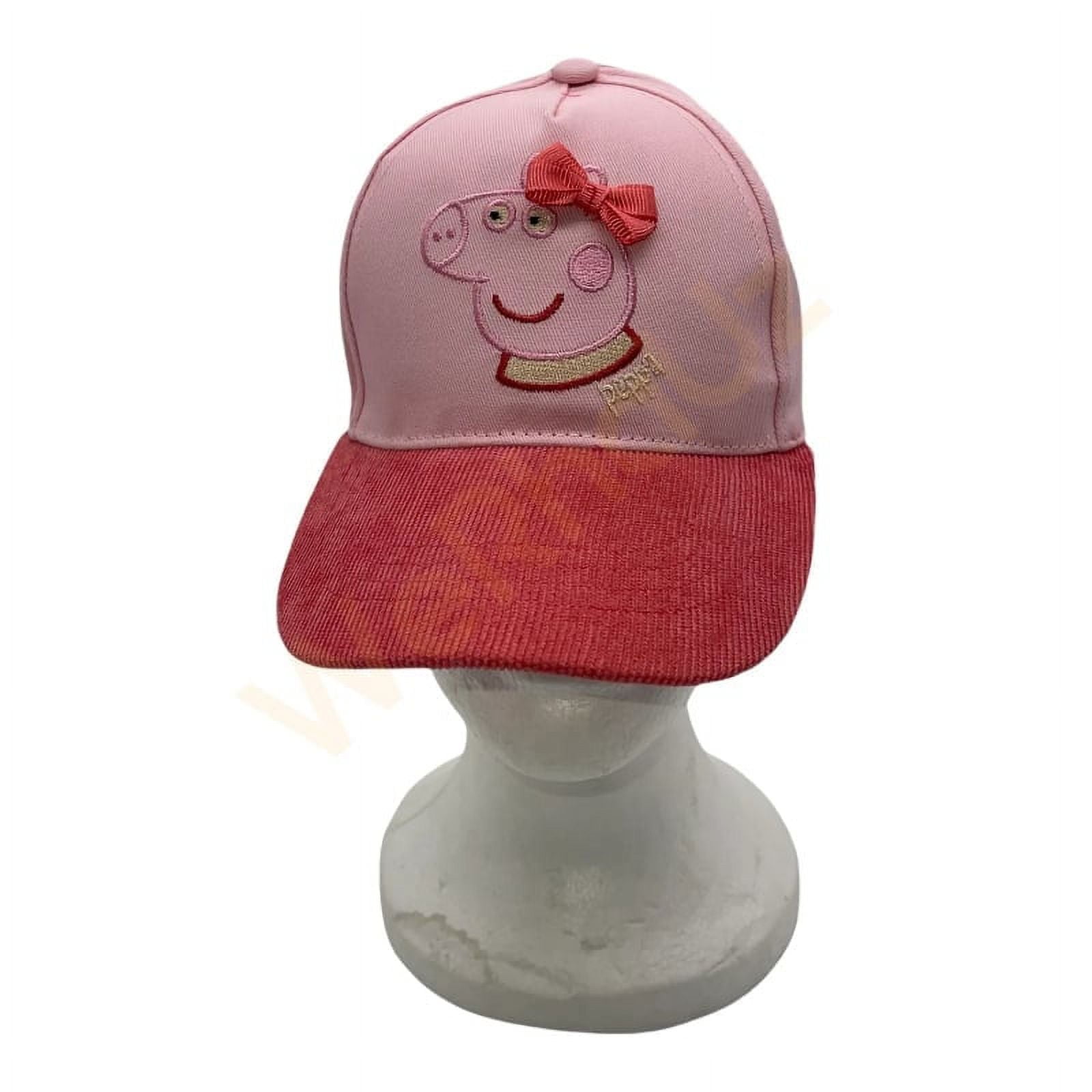 Peppa Pig Pink Cap Hat for Toddler Kids Girls - Walmart.com