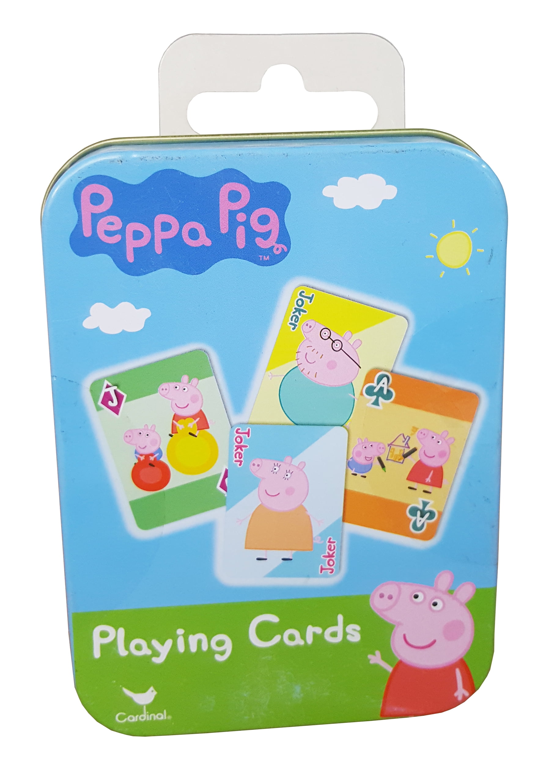 Peppa Pig Playing Cards in Mini Tin - Walmart.com