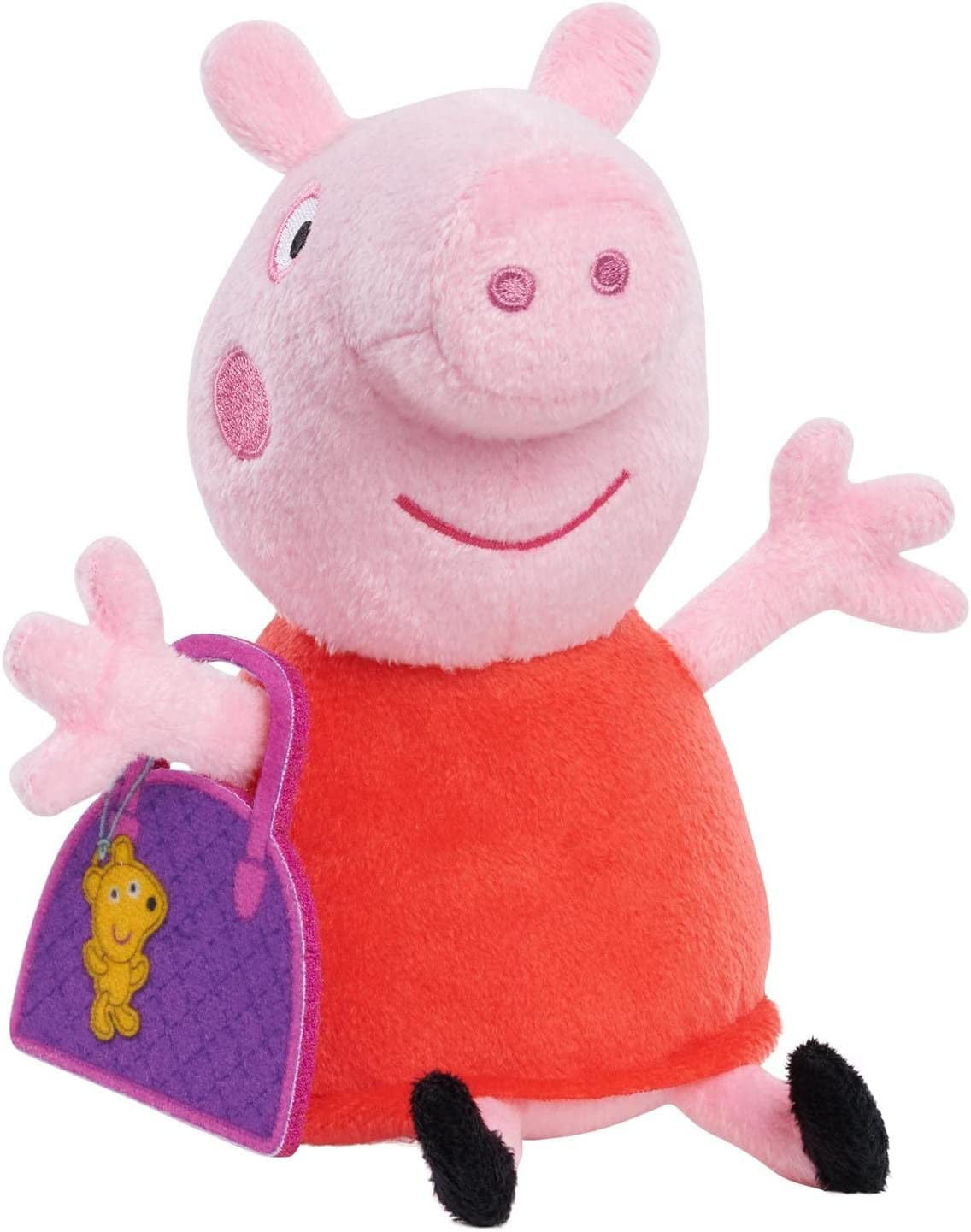 Peppa Pig Family Friend Plushie, Super-Soft Stuffed Animal, 8 Inches ...