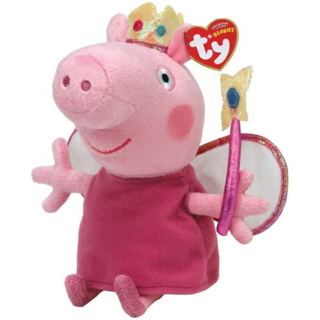 Peppa Pig Princess Beanie (Ty Soft Beanie) (Toy) - Walmart.com