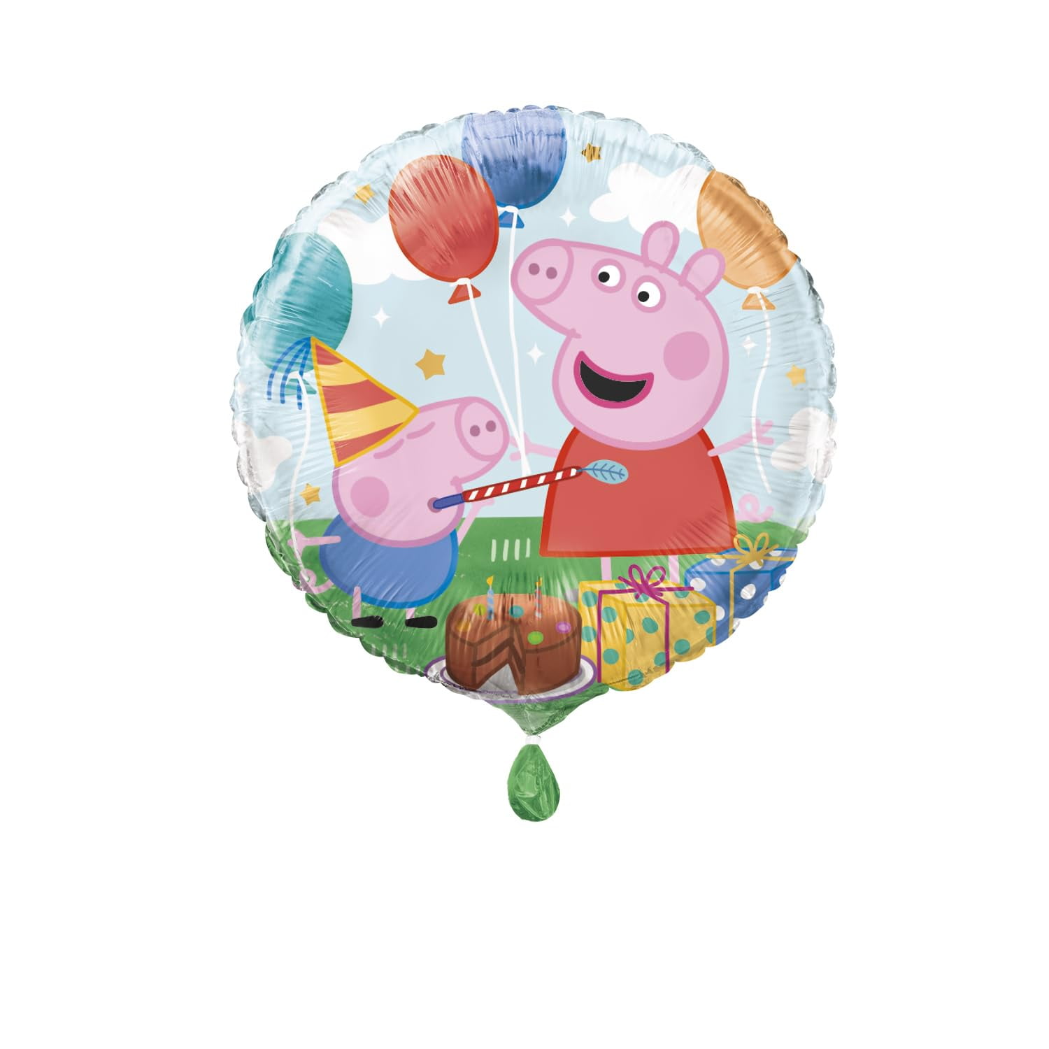 Peppa Pig Round Foil Balloon - (18") 1 Piece - Perfect Decoration for ...