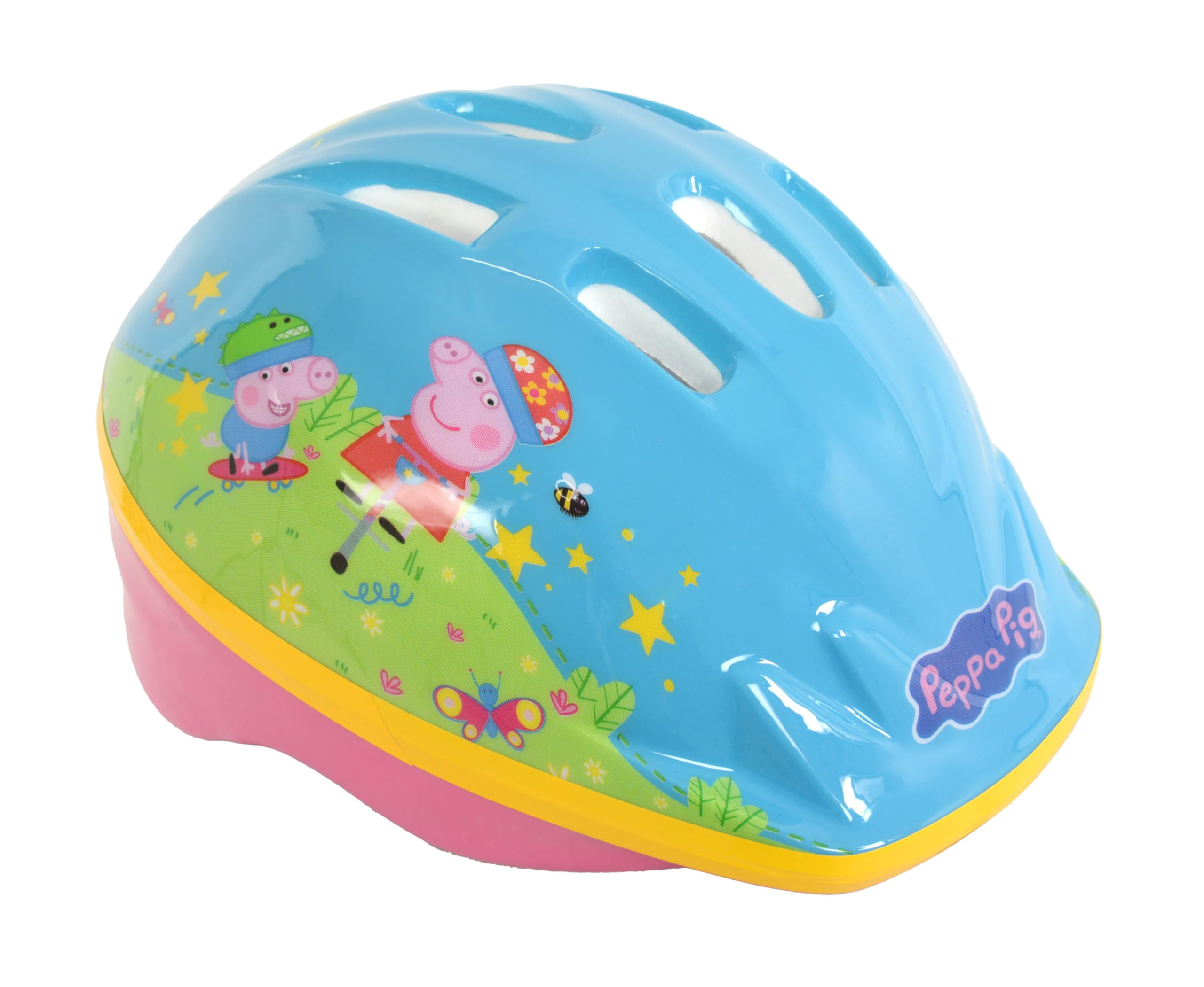 Peppa Pig Safety Helmet Adjustable To Fit Age 2-4 (48-52cm) - Walmart.com