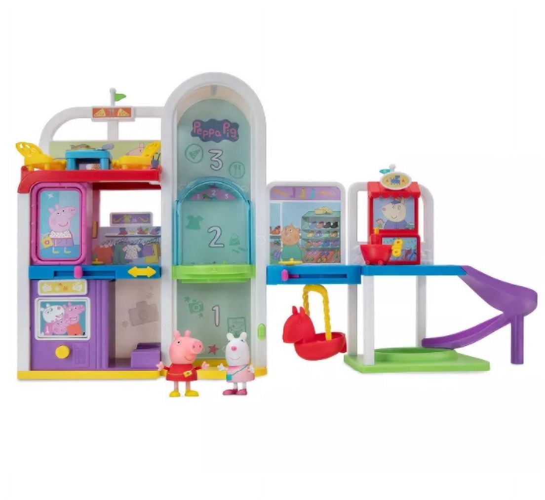 Peppa Pig Shopping Mall Playset Toy - Walmart.com
