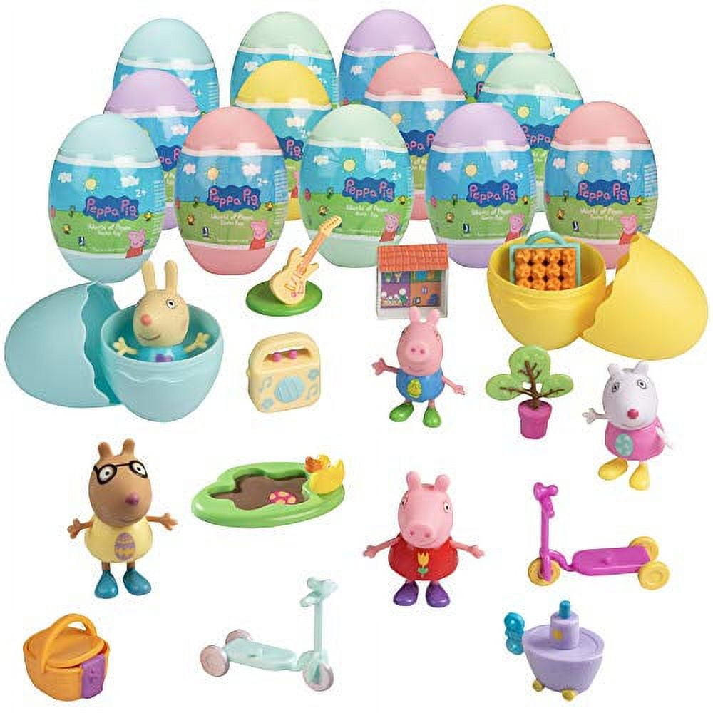 Peppa Pig Surprise Easter Egg Mega-Value Pack - 15 Different Mystery ...