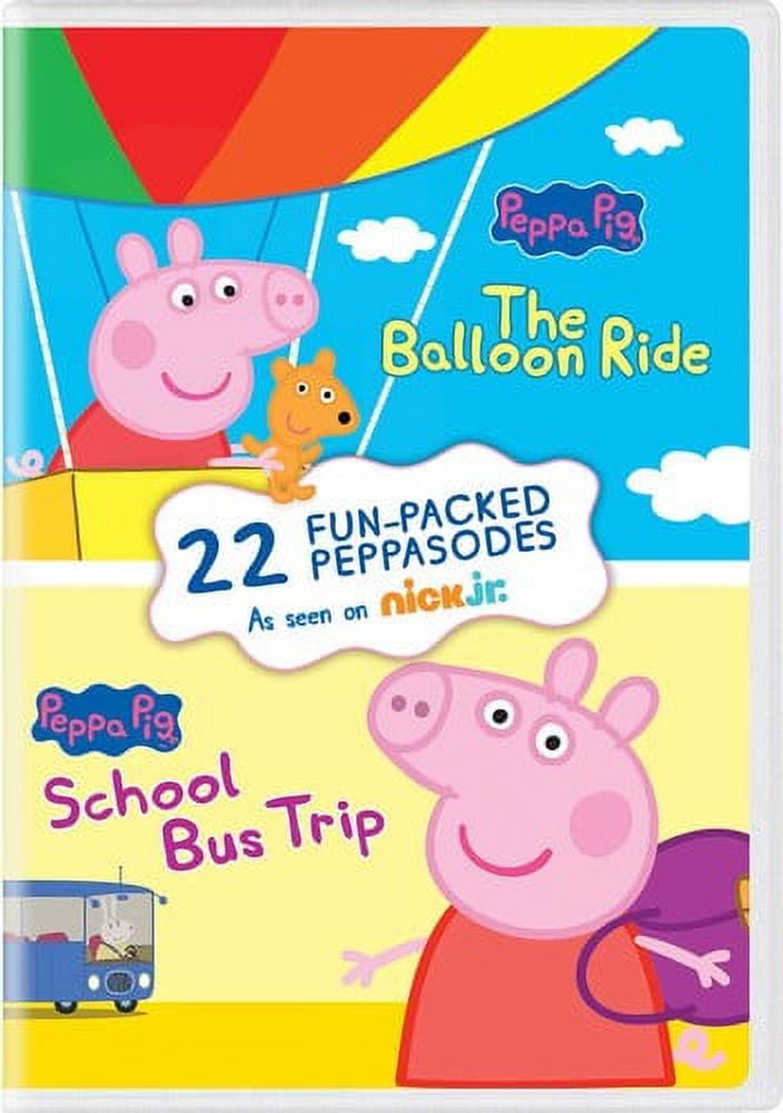 Peppa Pig: The Balloon Ride/School Bus Trip (DVD), Eone, Kids & Family ...