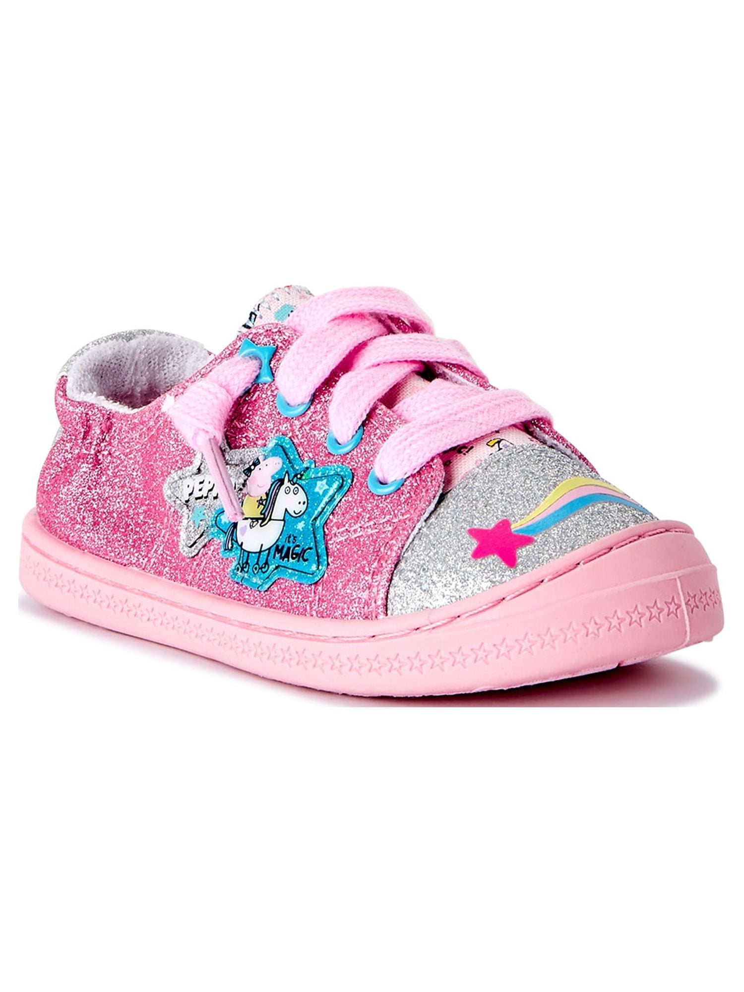 Peppa Pig Toddler Girls Bump Toe Shoes - Walmart.com
