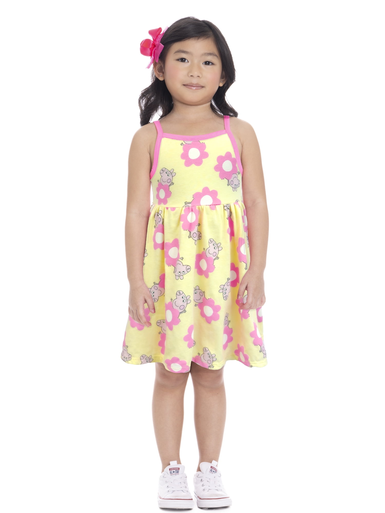 Peppa Pig Toddler Girls Graphic Print Tank Dress, Sizes 12M-5T ...