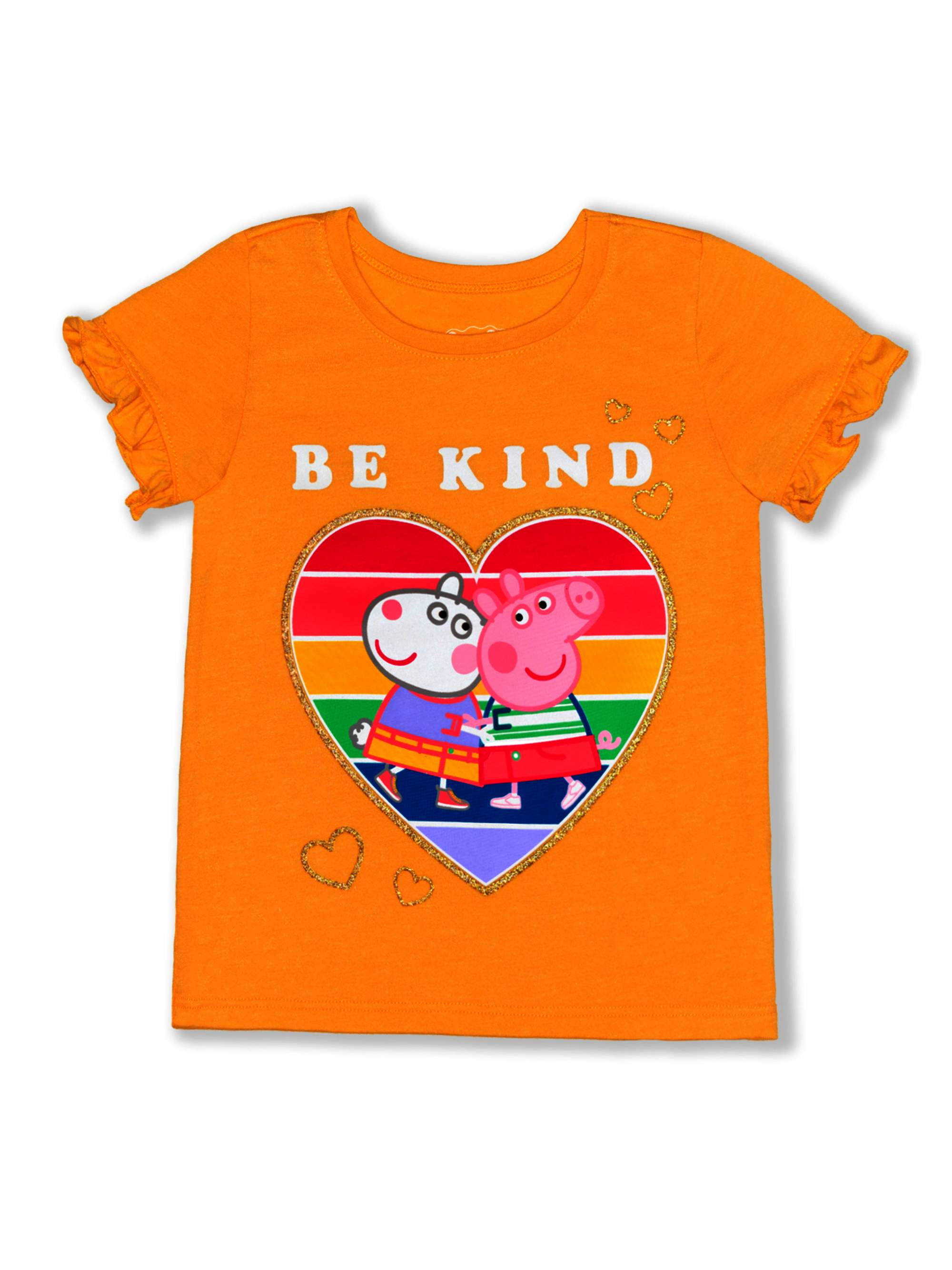 Peppa Pig Toddler Girls' Short Sleeve Tee - Walmart.com