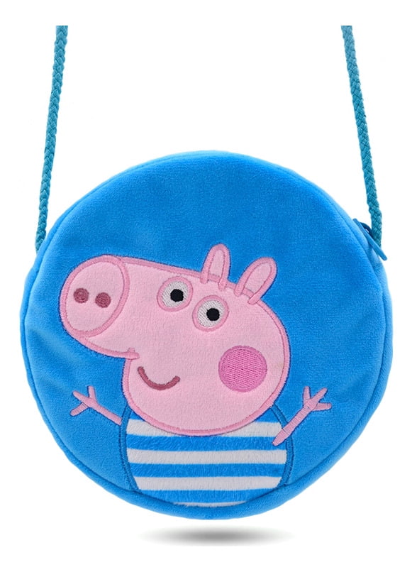 Peppa Pig Toys George Kawaii Plush Round Backpack - Walmart.com