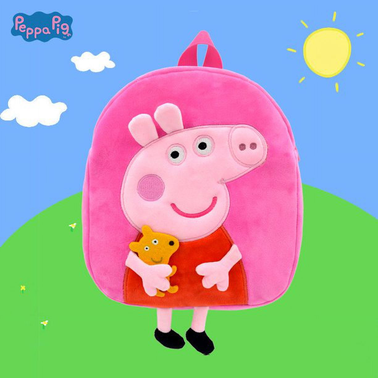 Peppa Pig children's plush backpack Peppa style - Walmart.com