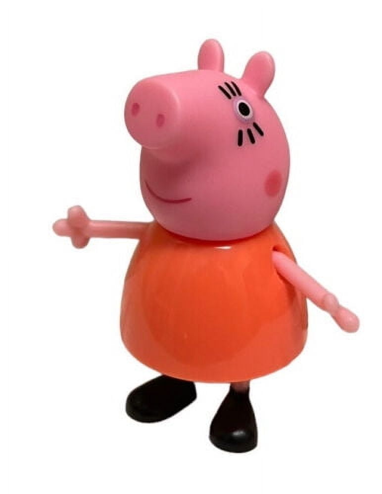 Peppa Pig’s Mother Mom Mummy Pig Figure Cake Topper Pvc Figurine New 3 ...