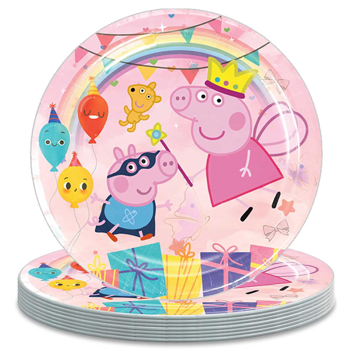Peppa Pigs Birthday Decorations Plates Party Supplies Tableware ...