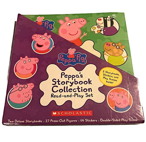 Peppa's Storybook Collection Read-and-Play Set (Peppa Pig) - Walmart.com