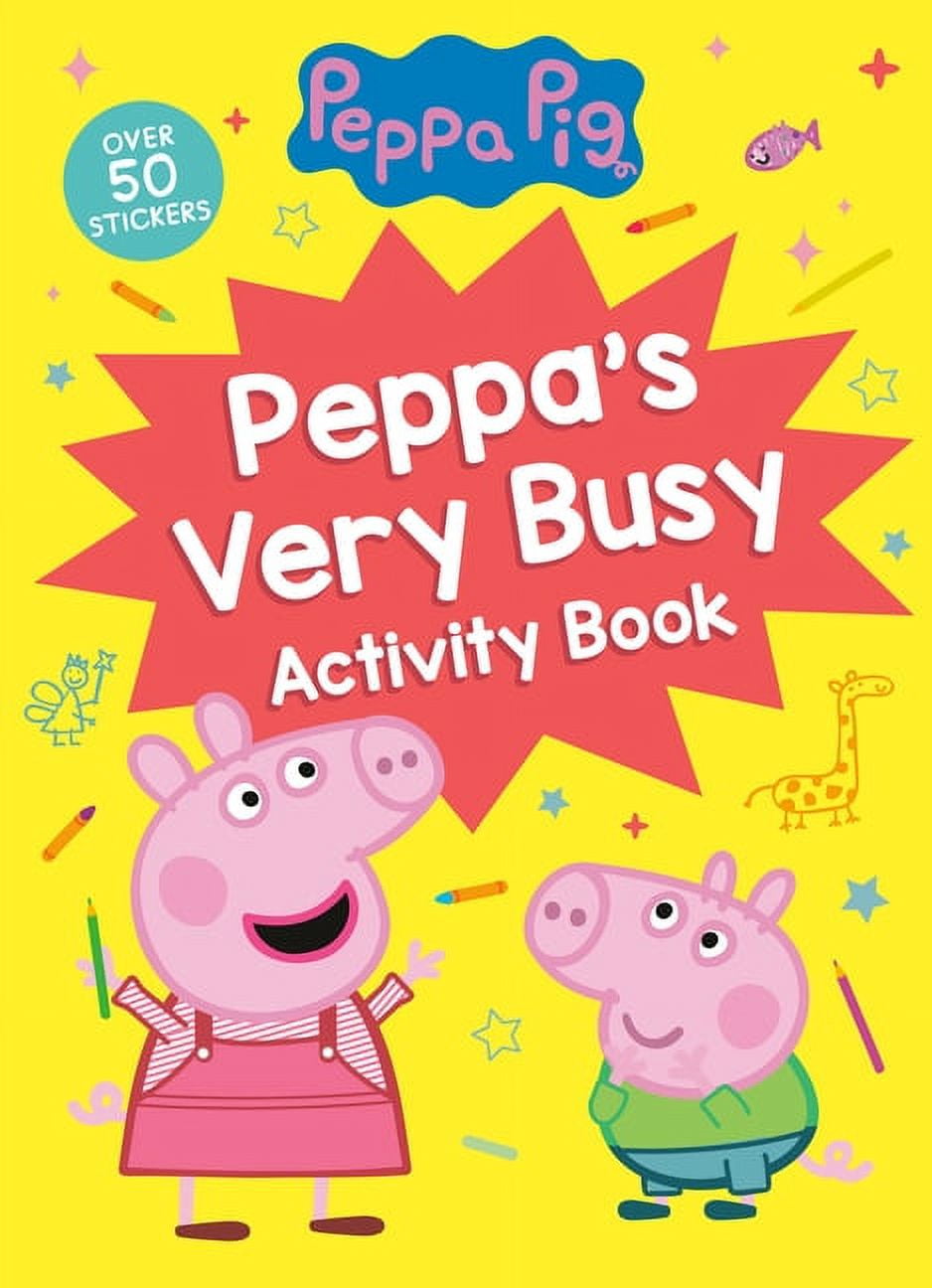 Peppa's Very Busy Activity Book (Peppa Pig) (Paperback) - Walmart.com