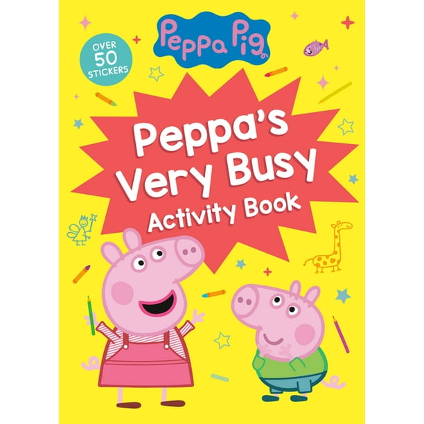 Peppa's Very Busy Activity Book (Peppa Pig) (Paperback) - Walmart.com