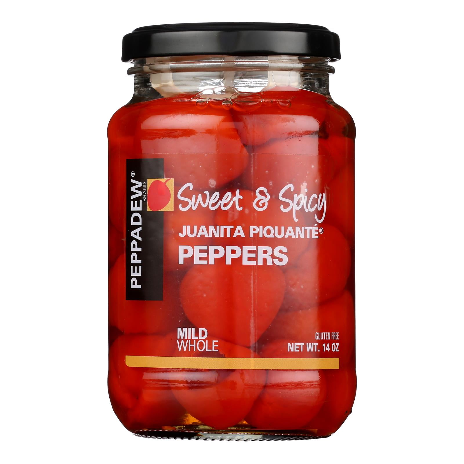 PEPPADEW Mild Whole Piquante Peppers, 14 OZ, Case of 12 - Walmart.com