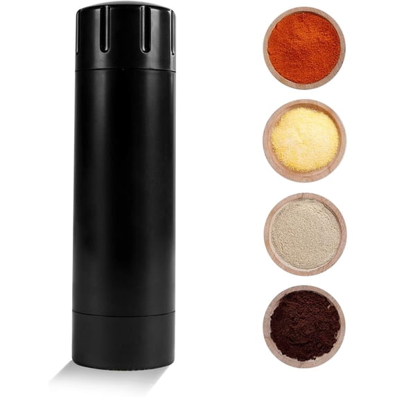 Pepper Cannon,Salt and Pepper Grinder Adjustable Coarse and Fine Multi ...