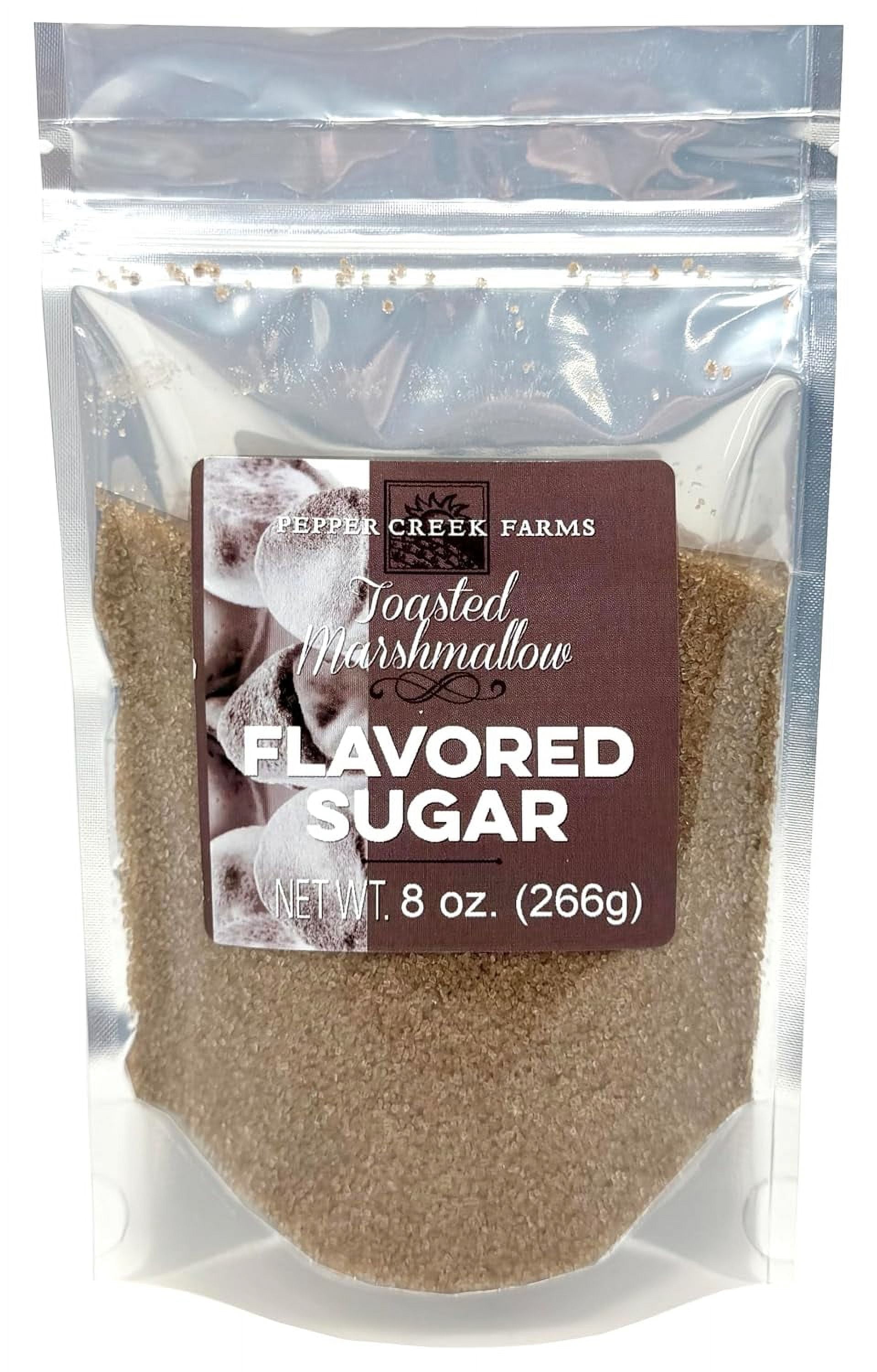 Pepper Creek Farms Flavored Sugar, 8 oz., Toasted Marshmallow - Walmart.com