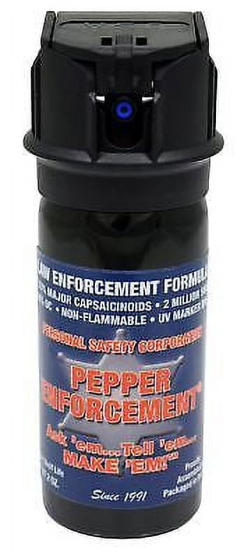 Pepper Enforcement 2 oz. Cone Fog Police Strength 10% OC Flip Top Spray ...