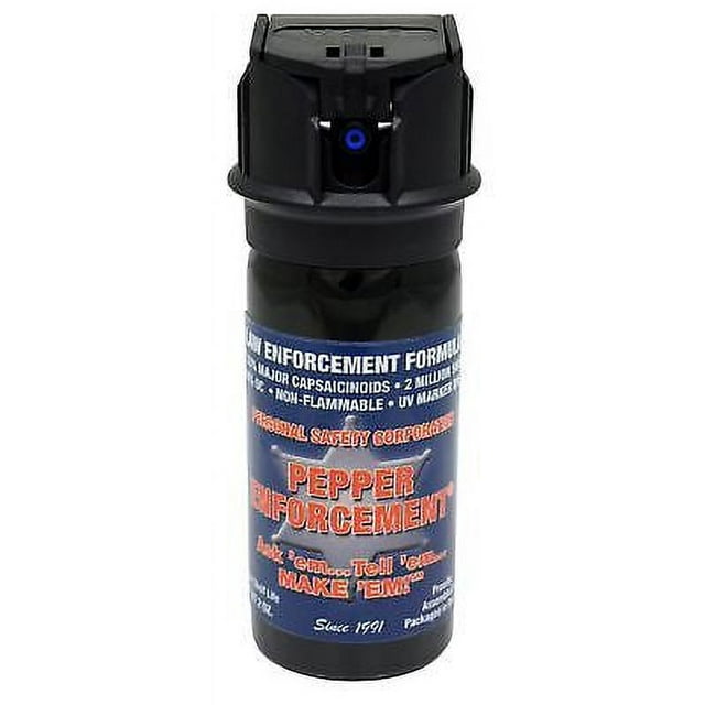 Pepper Enforcement 2 oz. Cone Fog Police Strength 10% OC Flip Top Spray ...