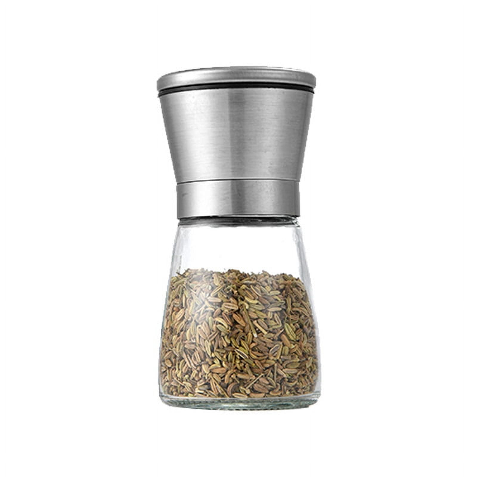 Pepper Grinder Pepper Mill, Salt Grinder Refillable,(Single Package ...