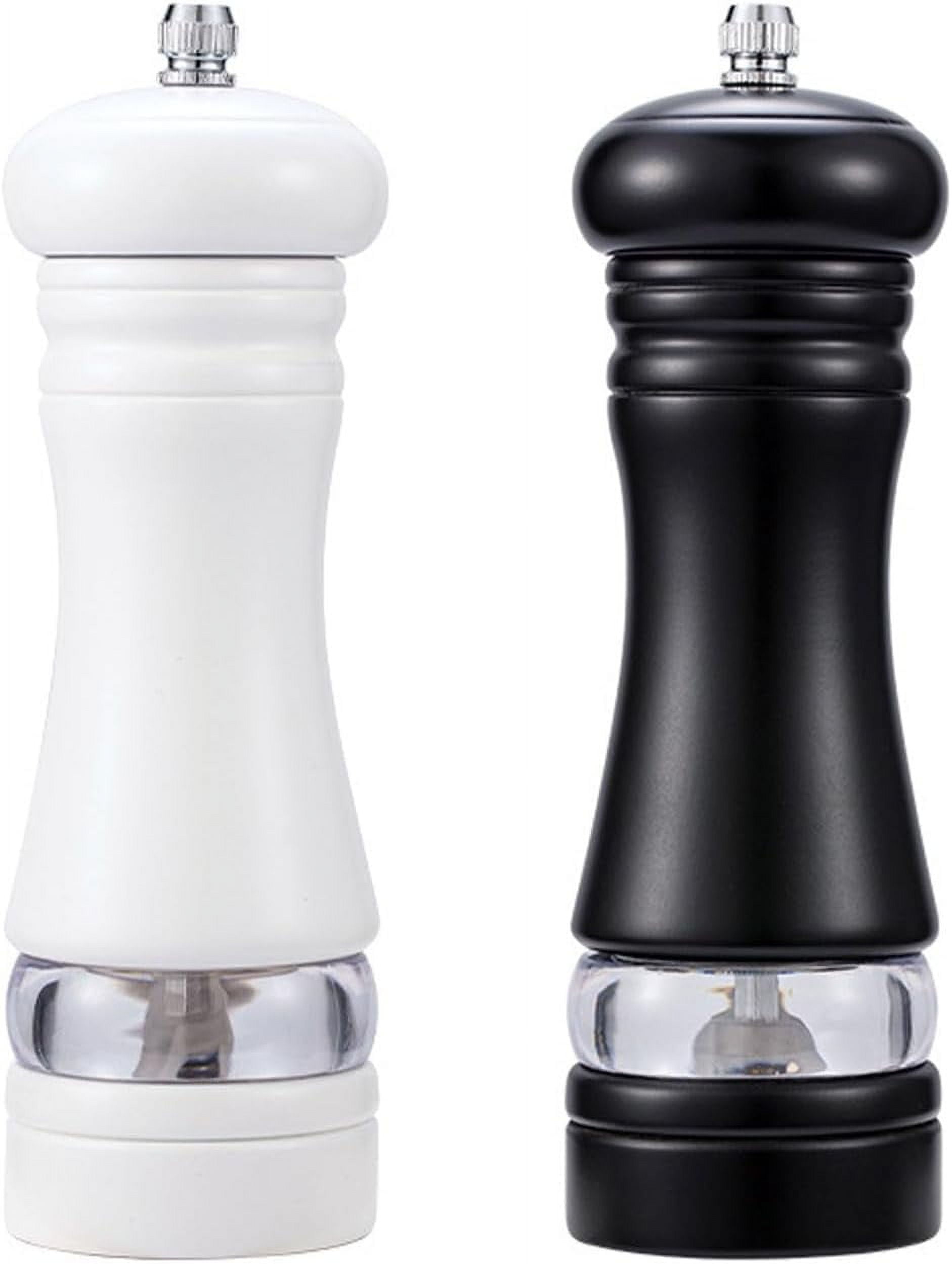 Pepper Grinder, Wood Salt and Pepper Grinder Mills Sets, Classic Manual ...