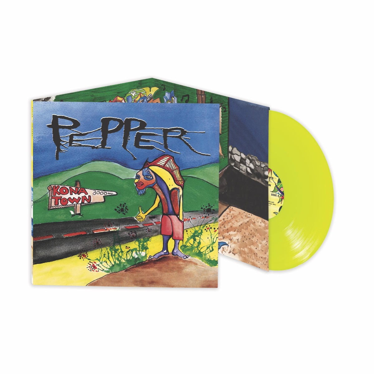 Pepper Kona Town (Clear Vinyl, Yellow, Indie Exclusive) Records & LPs ...