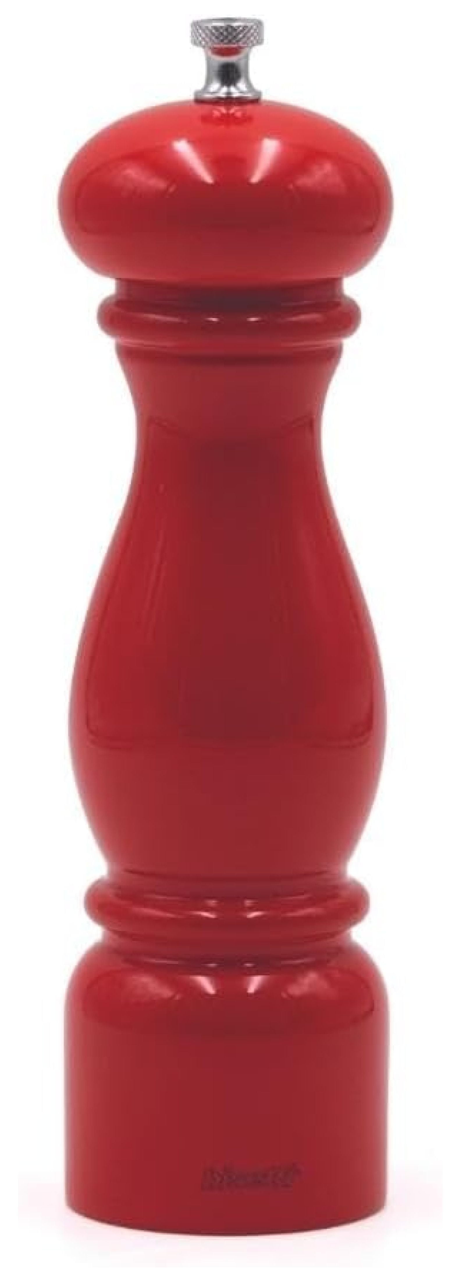 Pepper Mill Grinder, Firenze Collection, 8.66 Inch Red, Made in Italy ...