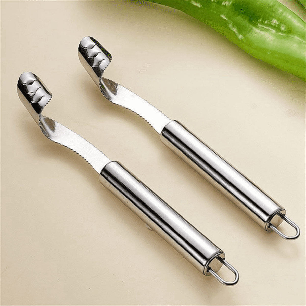 Pepper Seed Corer Remover,Stainless Steel Pepper Seed Corer Remover ...