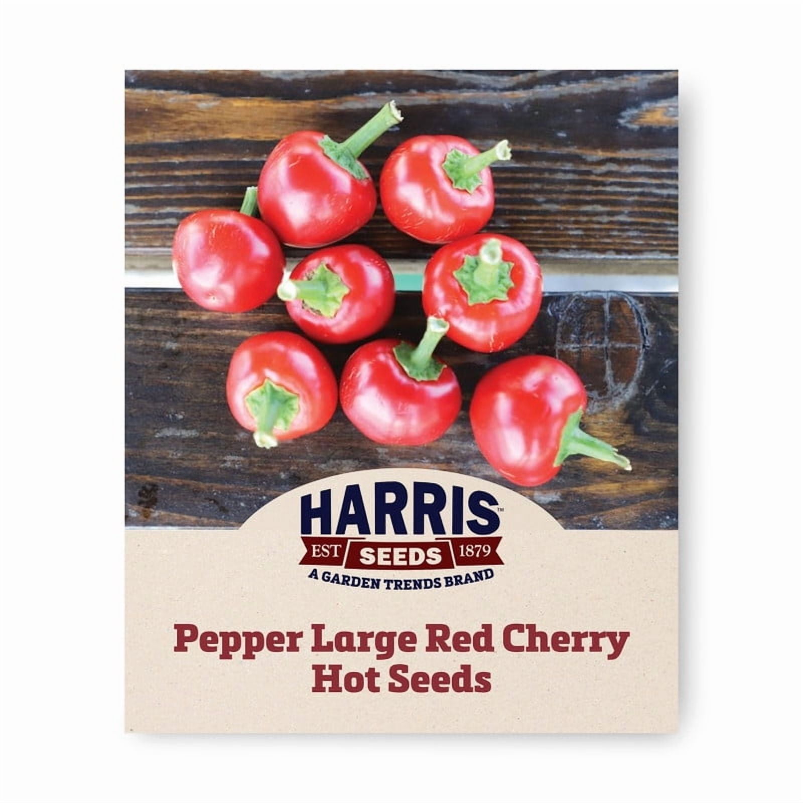 Pepper Seeds - Large Red Cherry Hot Ut Non-GMO Variety Pepper Seeds ...