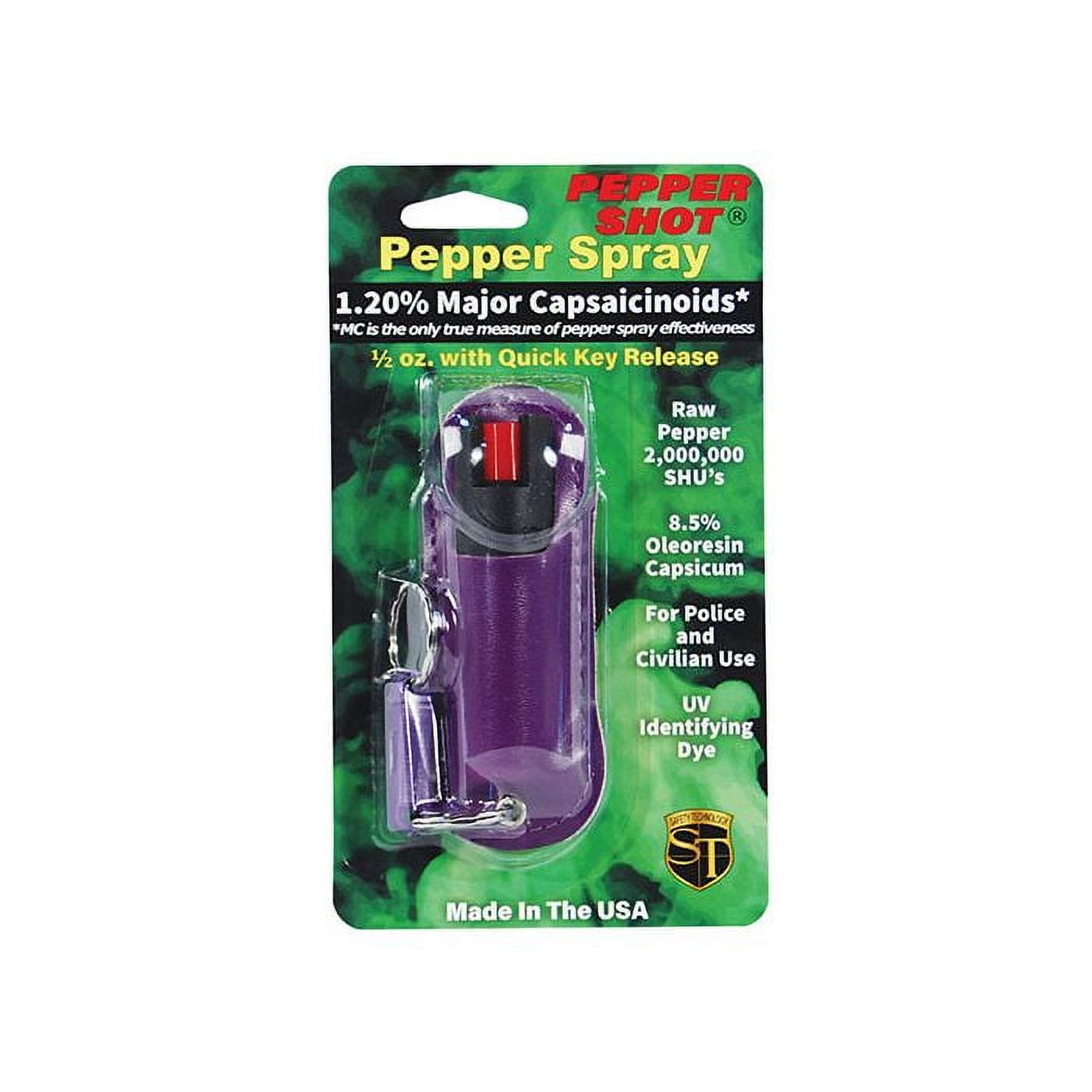 Pepper Shot 1.2% MC 1/2 oz Halo Holster Purple - Walmart.com