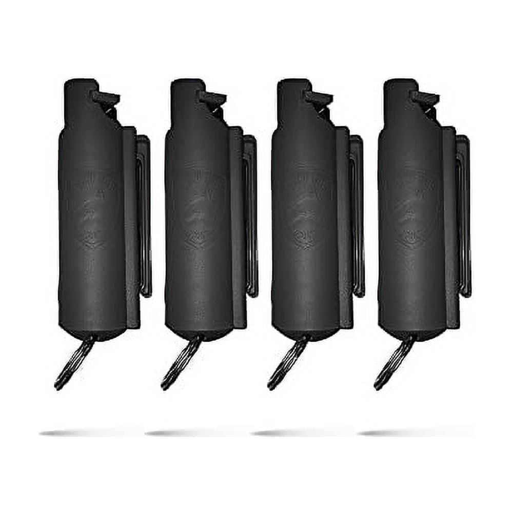 Pepper Spray Keychain with Belt Clip for Safety, 16 ft Range, 4 Pack ...