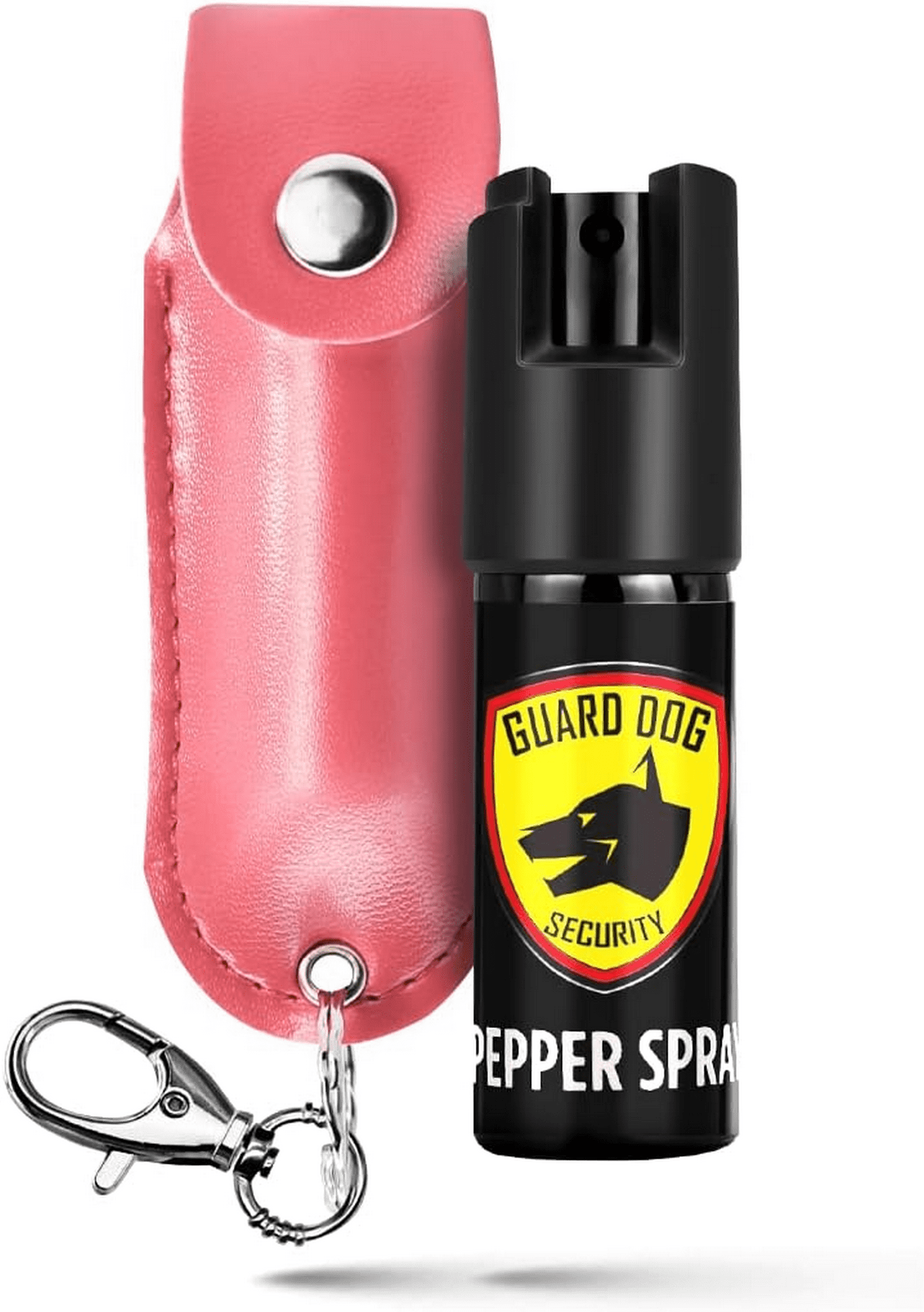 Pepper Spray for Self-Defense w/ Pink Leather Pepper Spray Keychain ...