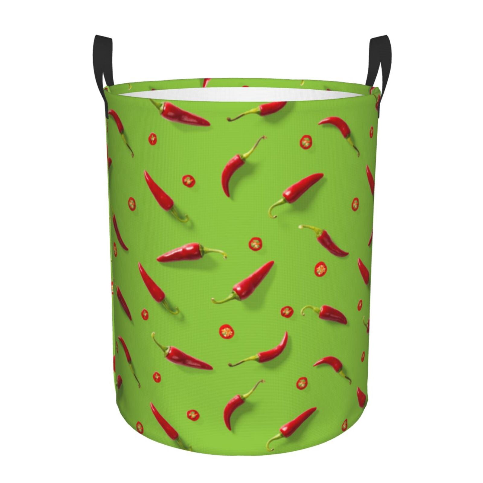 Pepper green Laundry Basket, Laundry Hamper Waterproof Laundry Bag ...