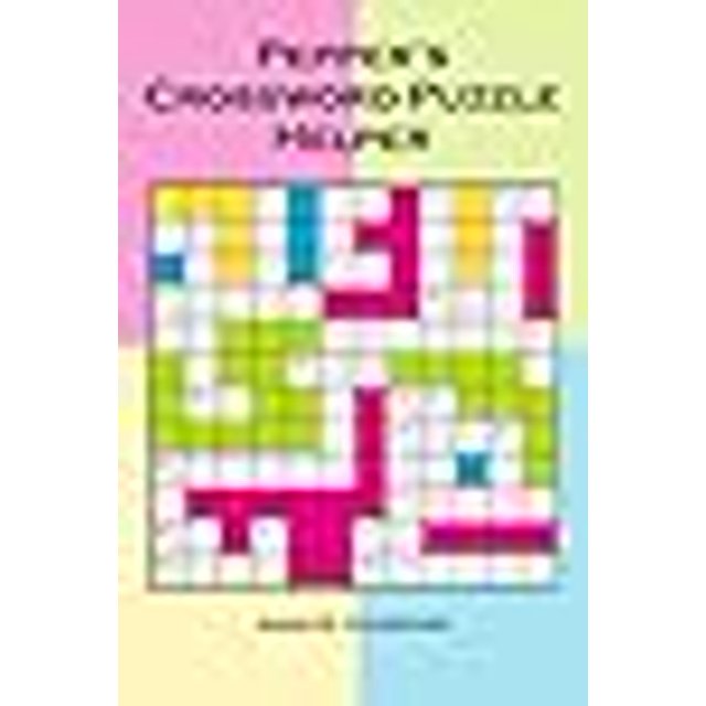 Pepper's Crossword Puzzle Helper - Walmart.com