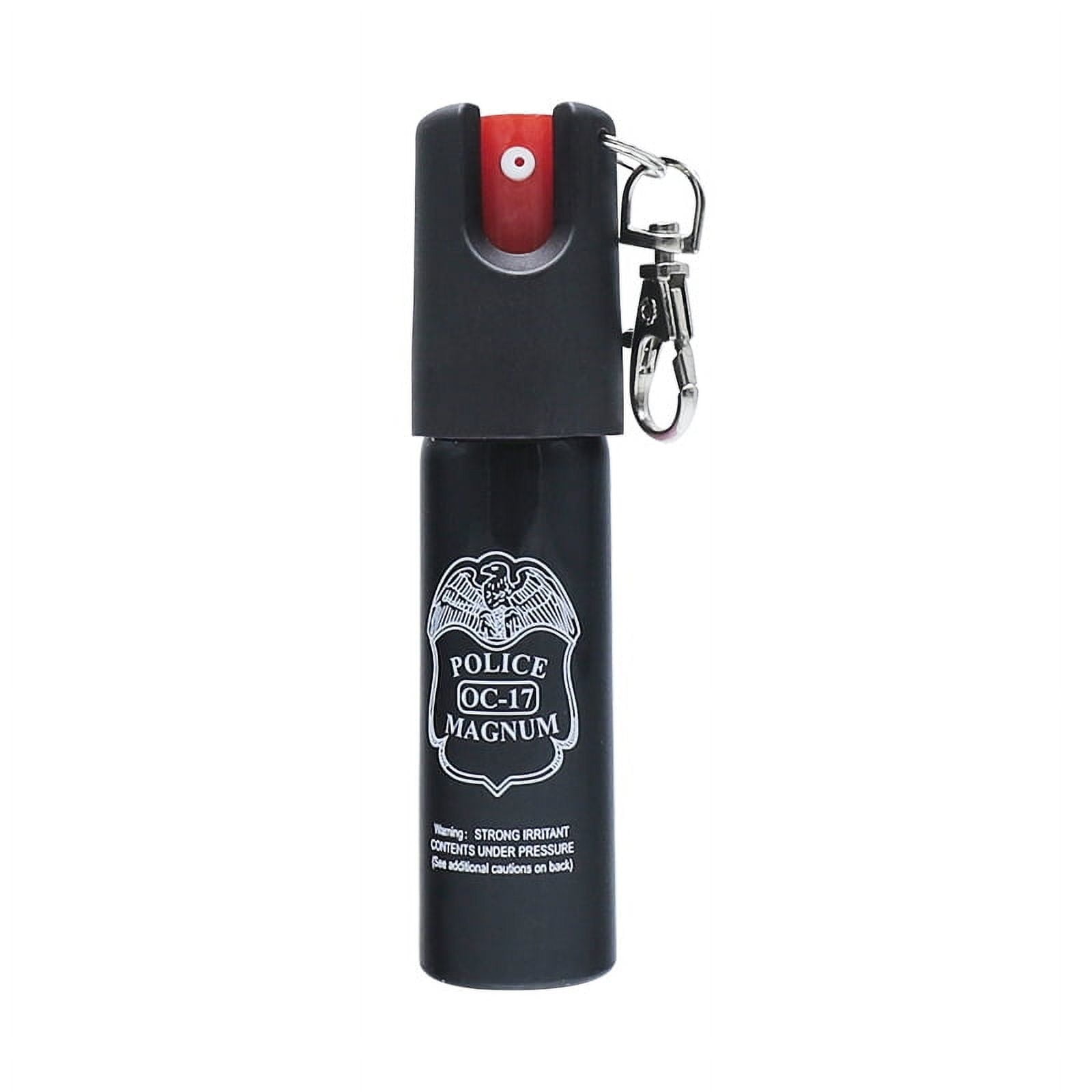 Pepper spray with keychain for security protection, range of 16 feet ...